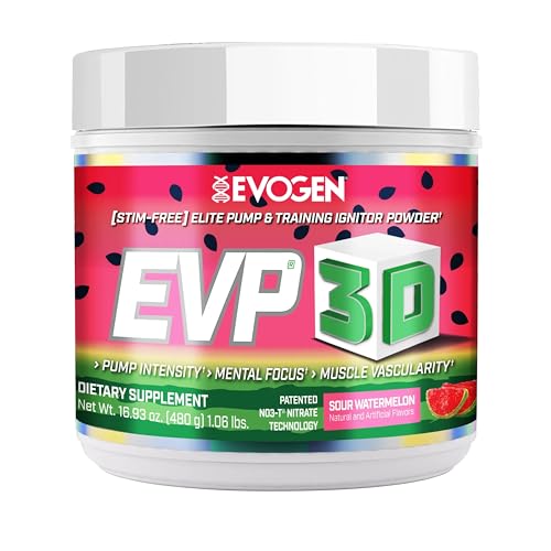 Evogen pre-workout sour watermelon flavour