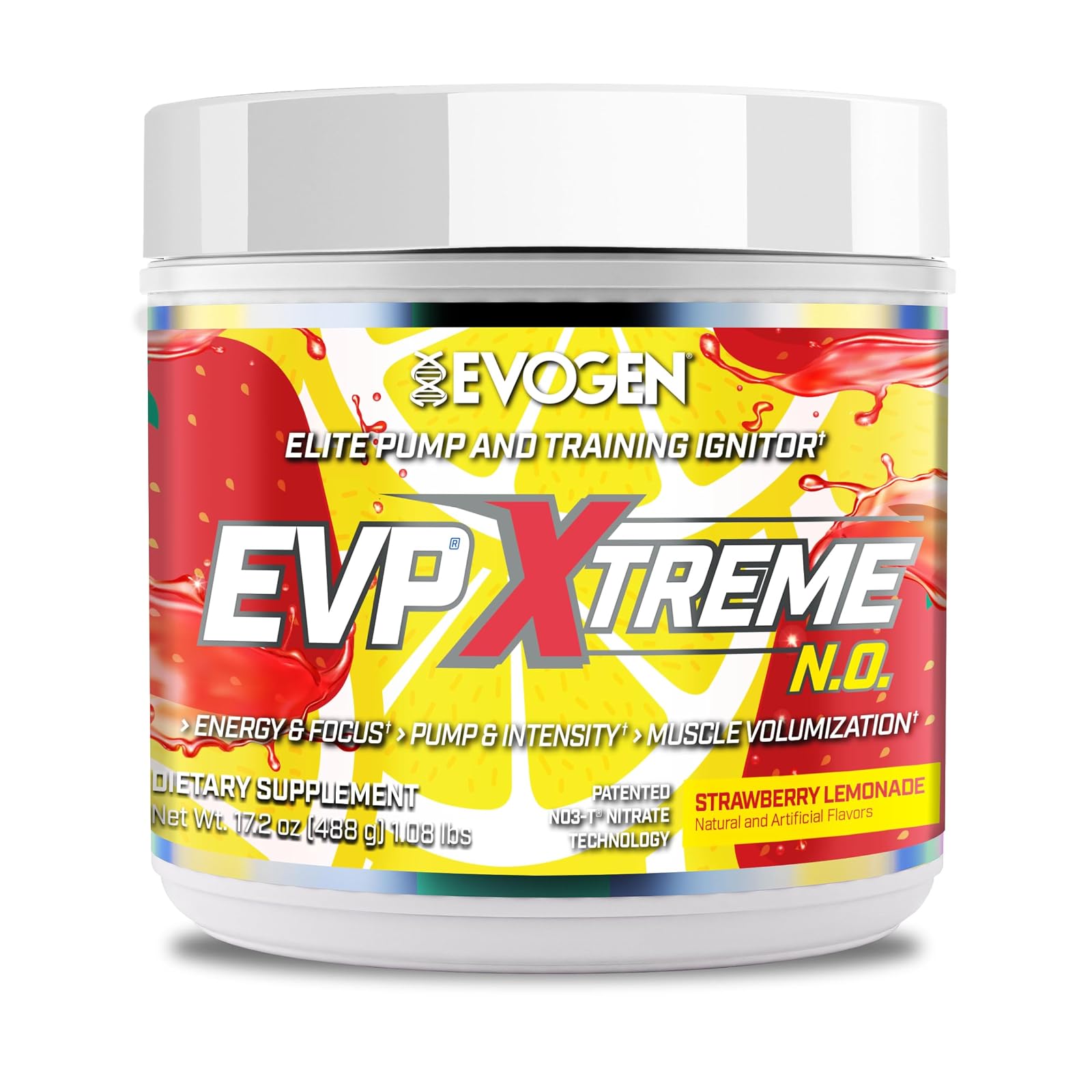 Evogen pre-workout strawberry lemonade flavour