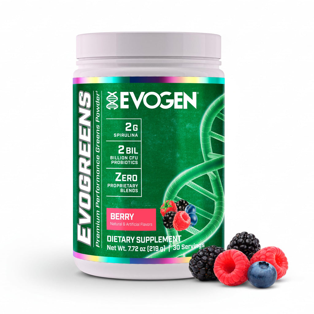 Evogen spirulina super greens powder