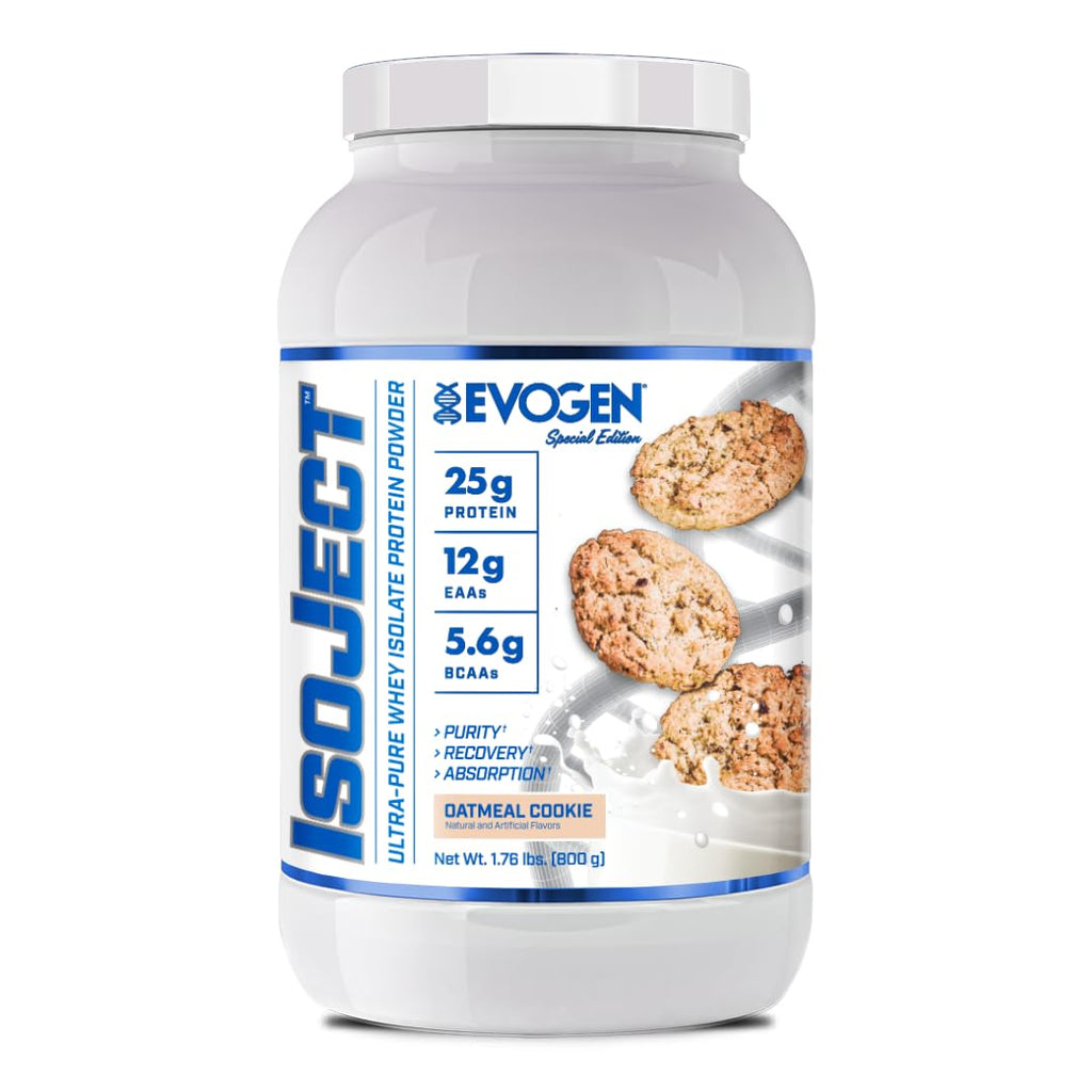 Evogen whey protein oatmeal cookie flavour