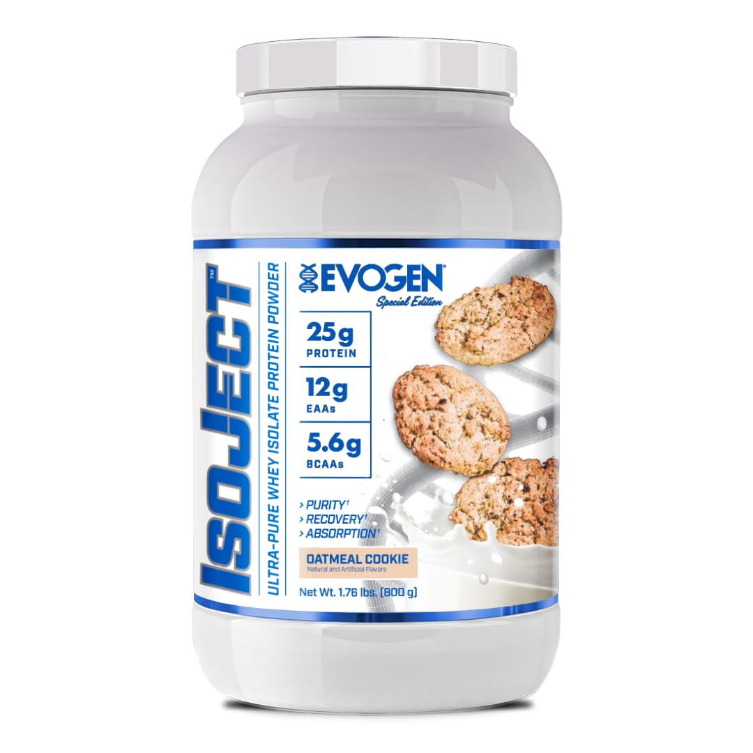 Evogen whey protein oatmeal cookie flavour