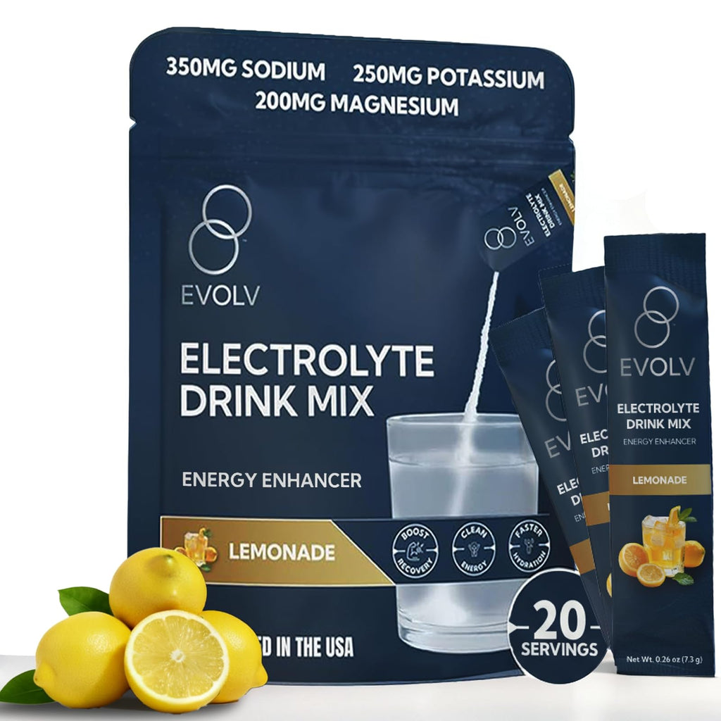 EVOLV electrolytes powder for hydration