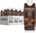 Evolve plant protein shake double chocolate