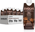 Evolve plant protein shake double chocolate