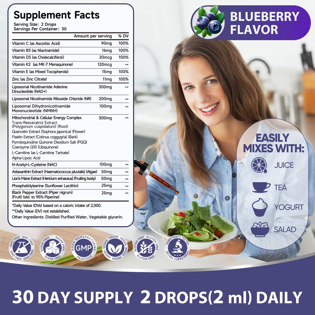 Ewecxine antioxidant drops for vitality