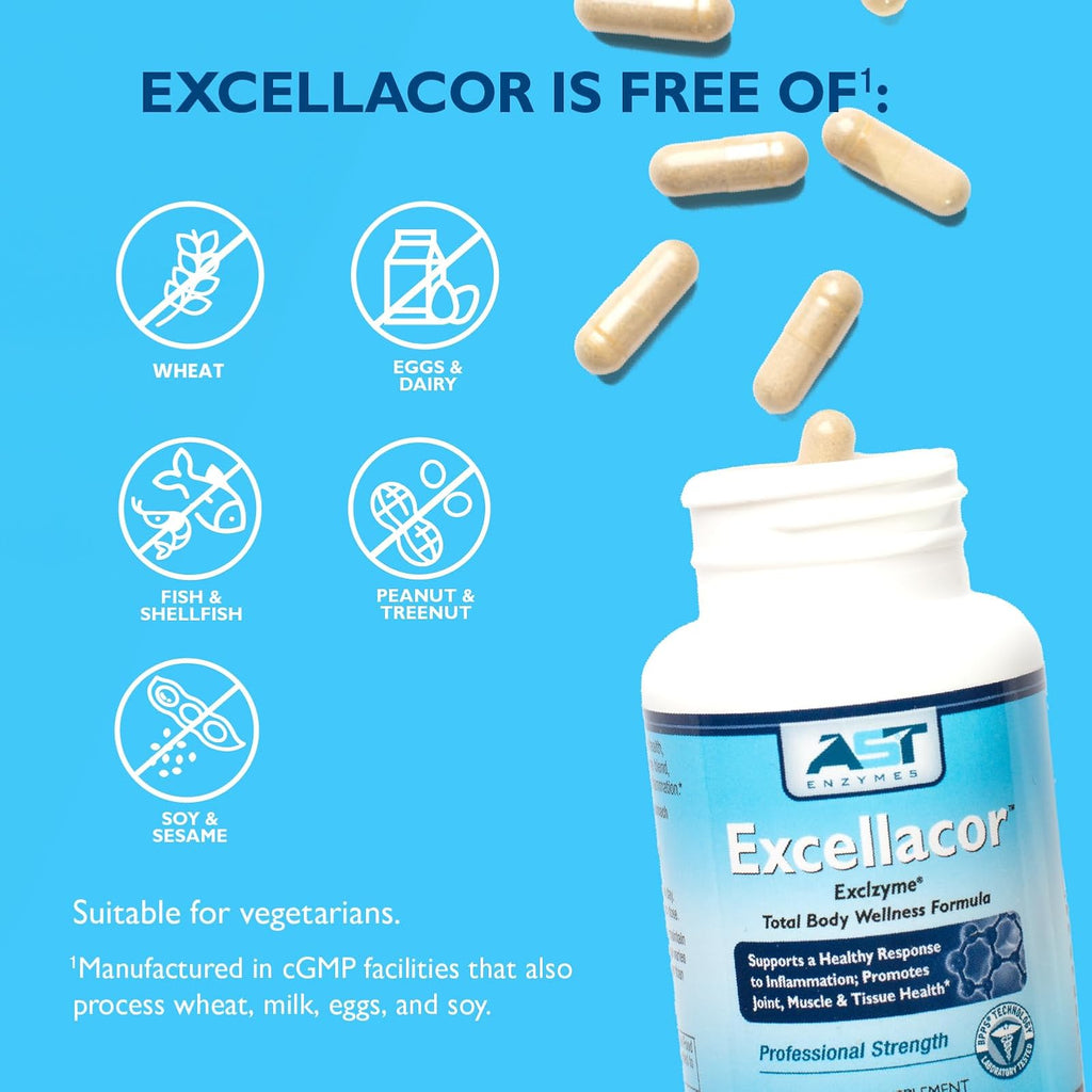 Excellacor enzymes for improved digestion