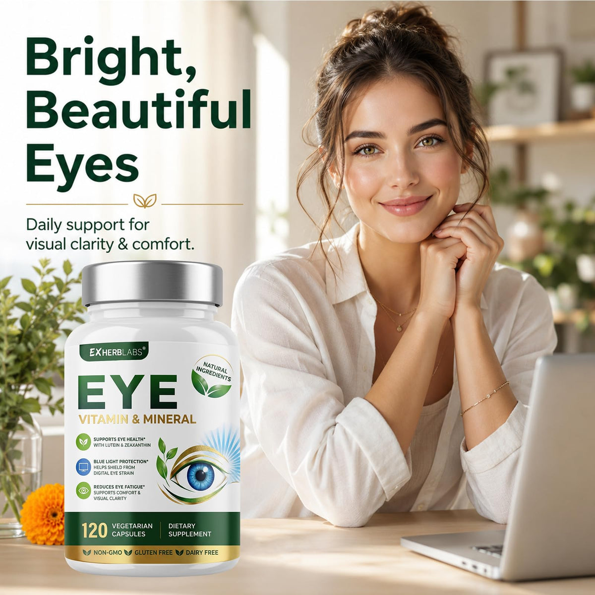 EXHERBLABS 20 mg Lutein supplement