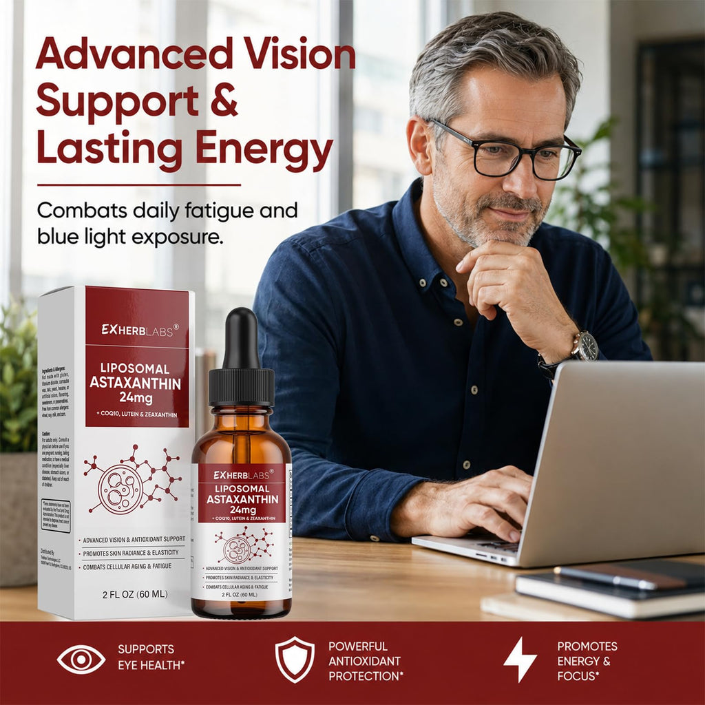 EXHERBLABS astaxanthin health benefits