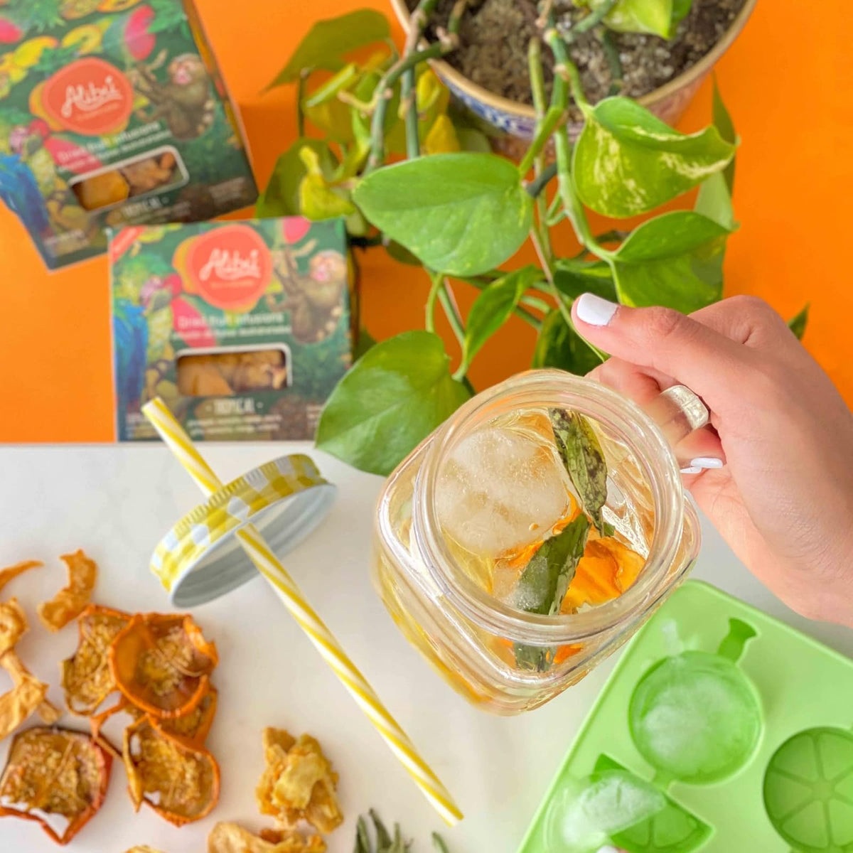exotic dried fruit tea experience