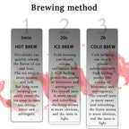 Exotic fruit flavours in herbal tea