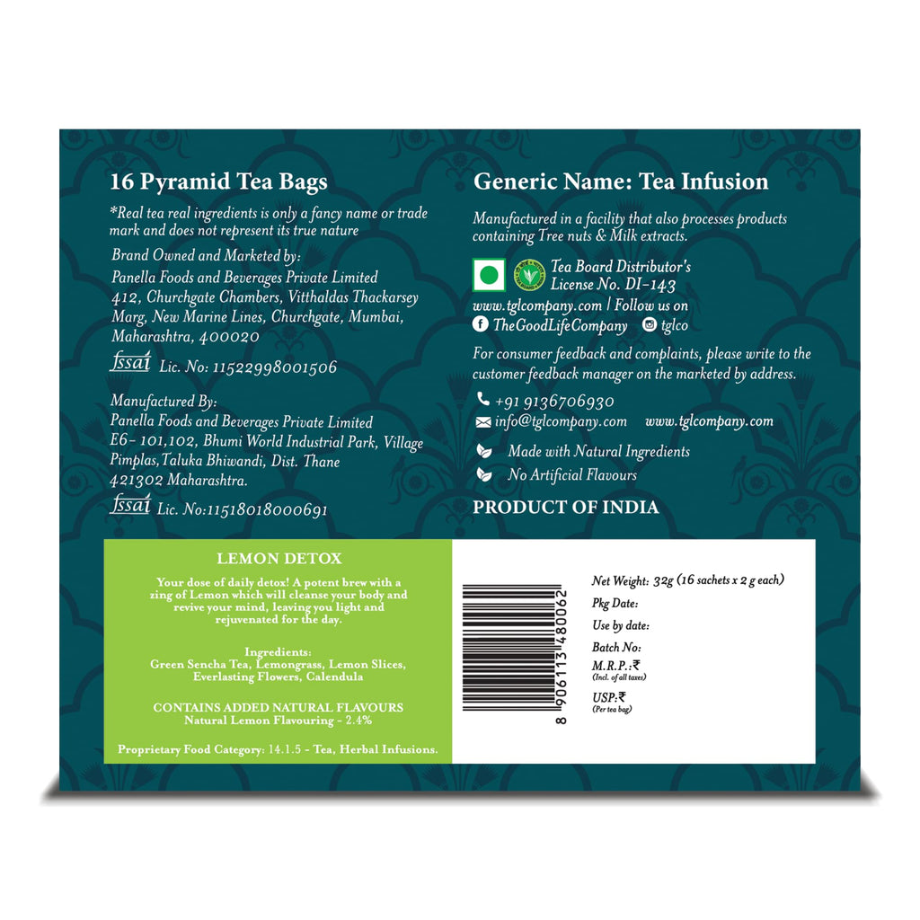 Exotic green tea sample included