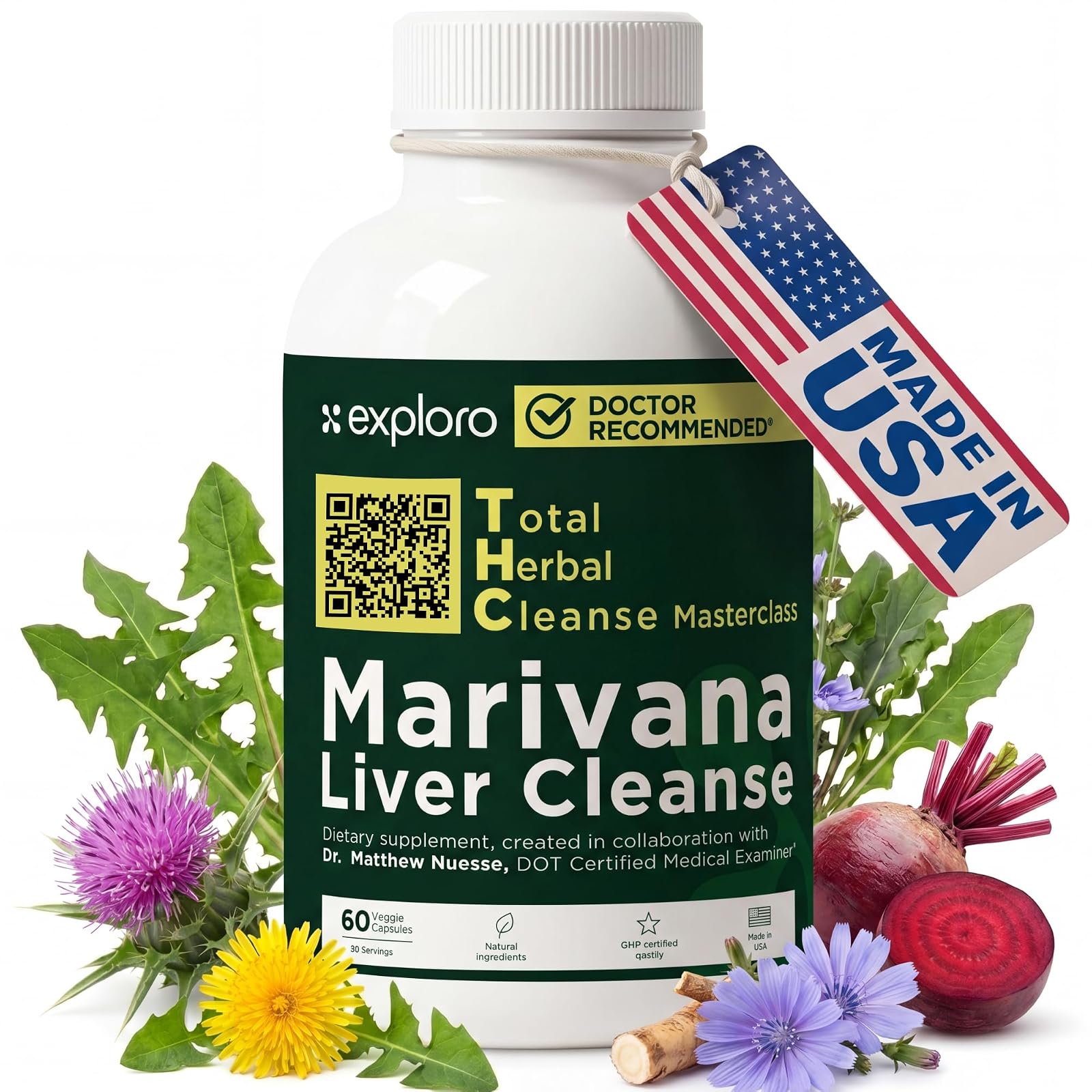 Exploro liver cleanse detox pills