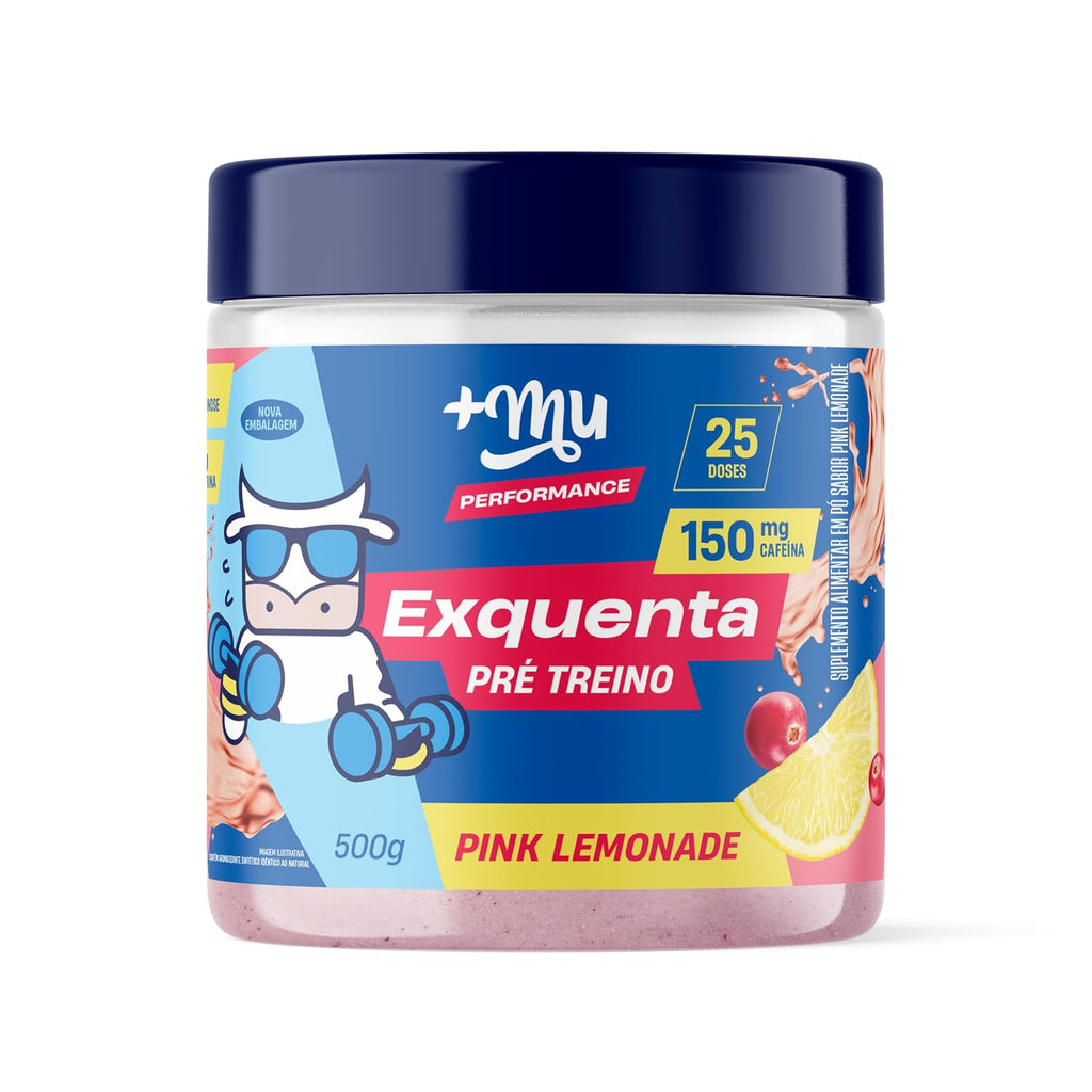 Exquenta pre-workout pink lemonade flavour