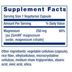 Extend-Release magnesium capsules for relaxation