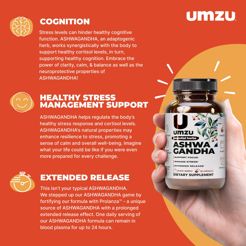extended-release ashwagandha for cognitive function