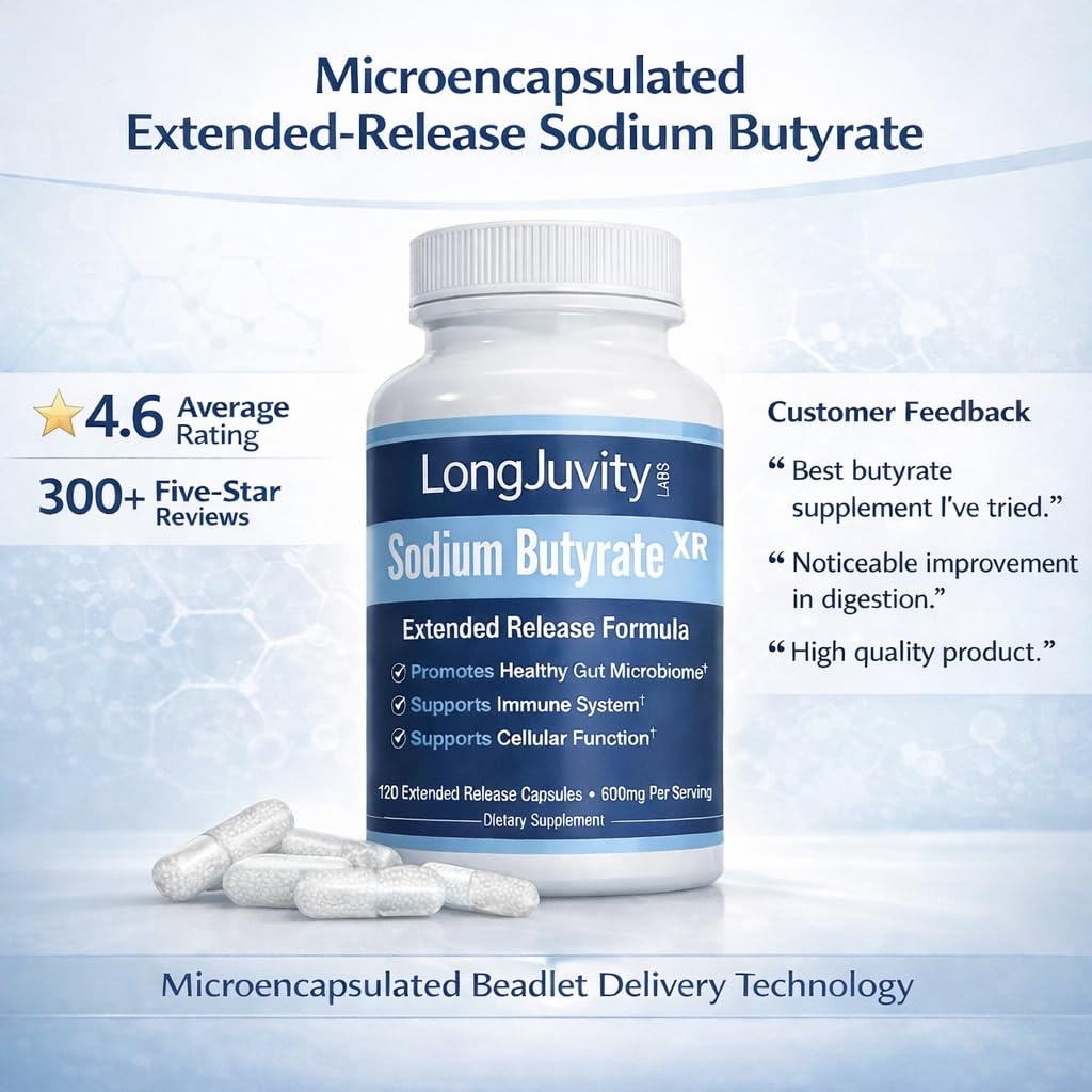 extended release sodium butyrate benefits