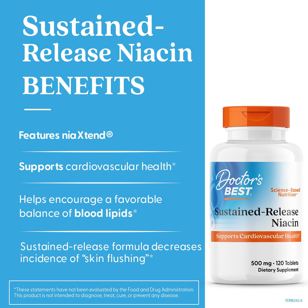 Extended release Vitamin B3 supplement