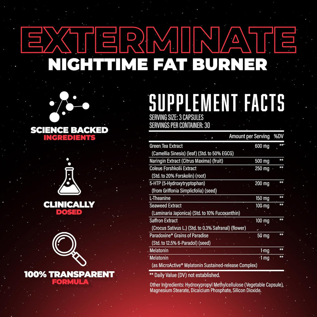 Exterminate fat burners for effective results