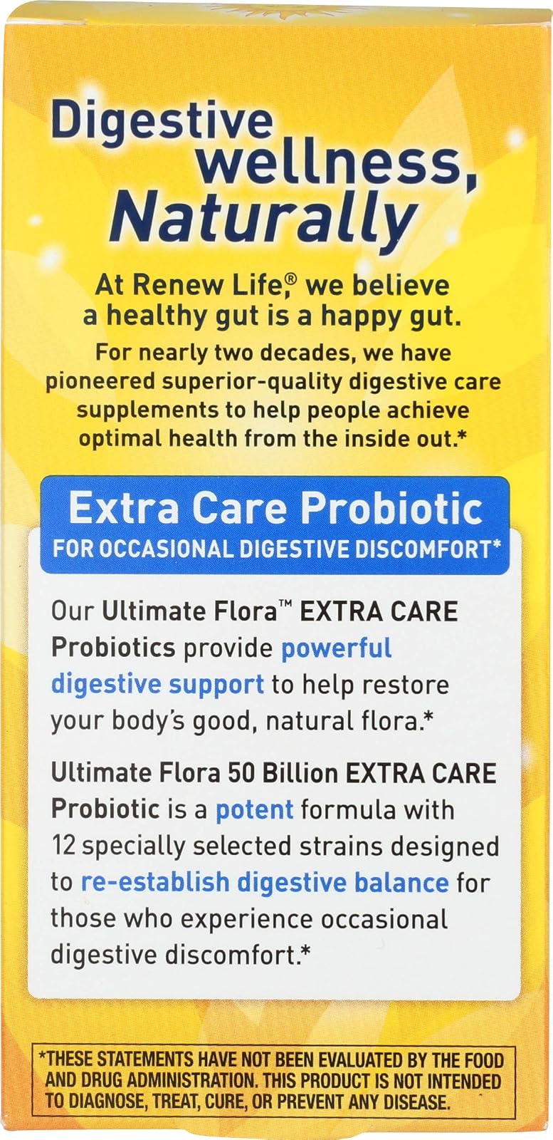 Extra Care Probiotic 50 billion CFU