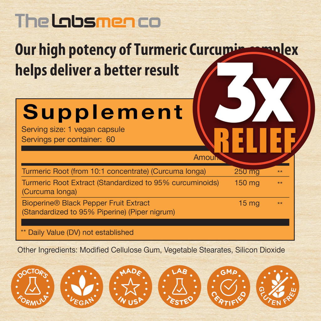 extra curcuminoids for maximum effect