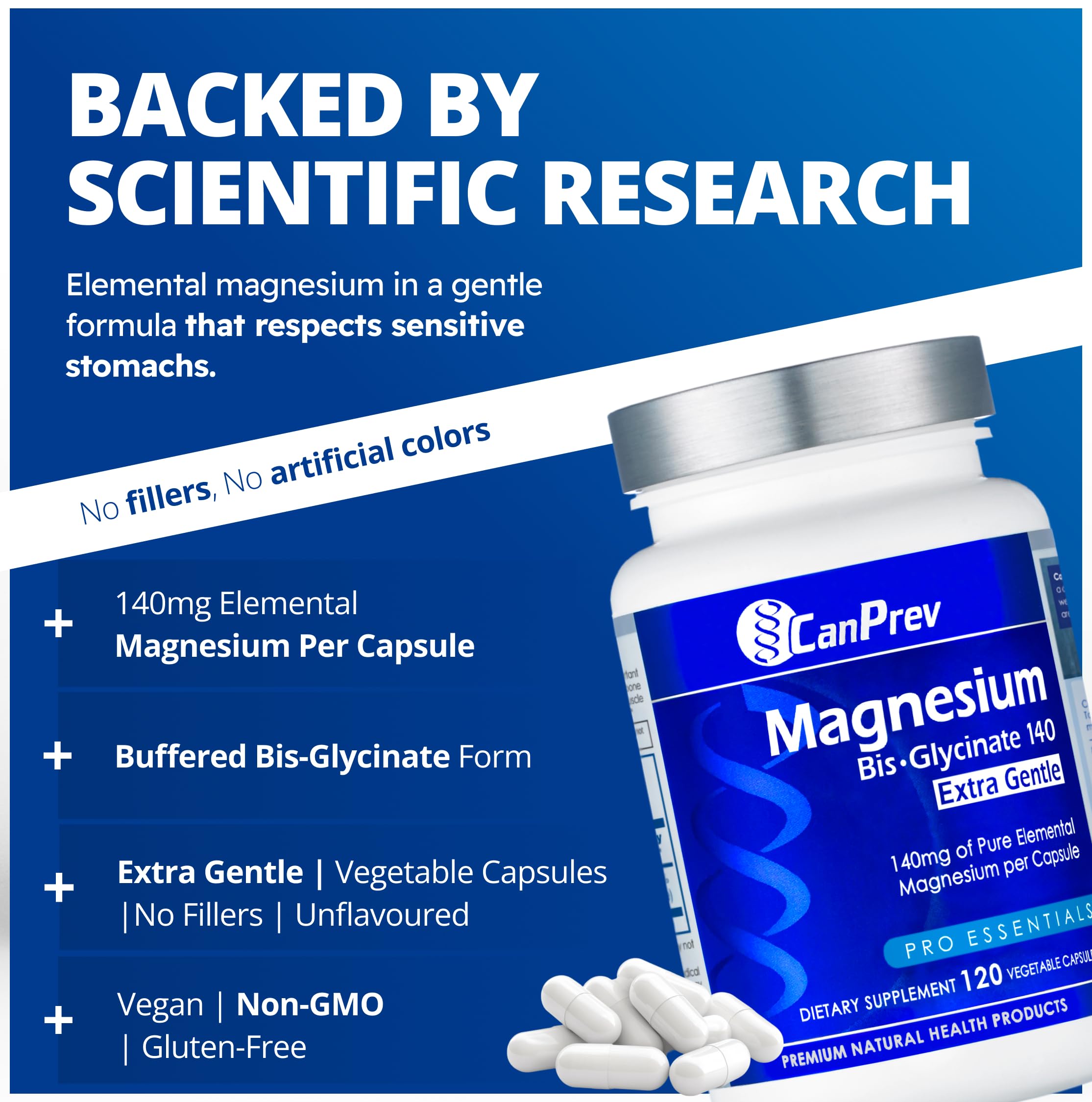 extra gentle magnesium for sensitive stomachs