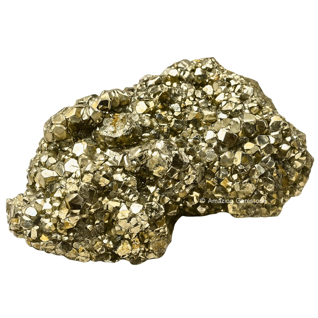 extra large pyrite crystal cluster
