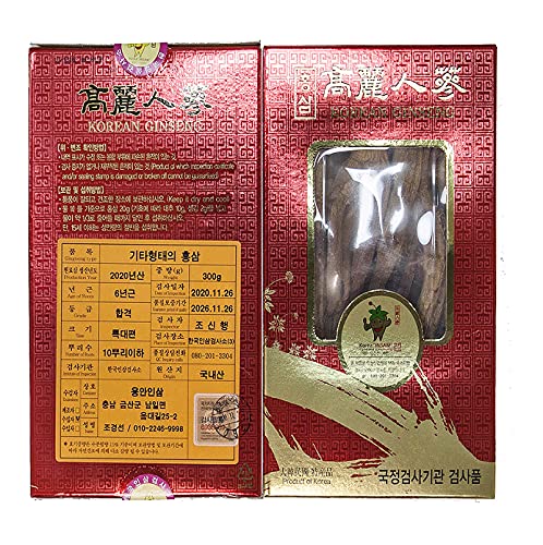 extra-large red ginseng roots for energy