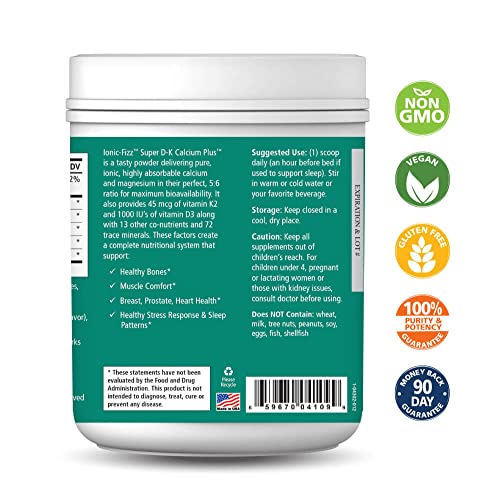 Extra magnesium for enhanced calcium absorption