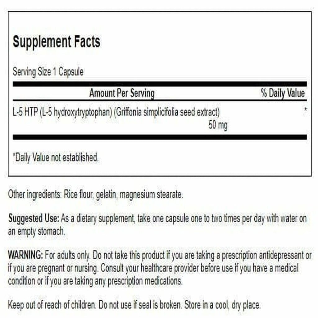 Extra strength 5-HTP for relaxation