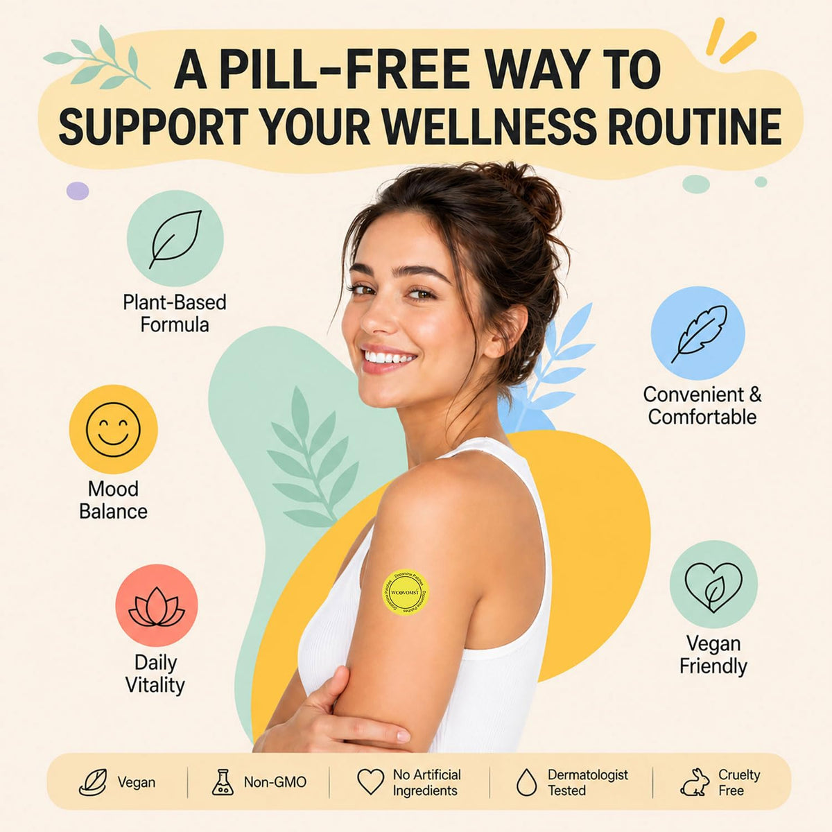Extra strength 5-HTP patches
