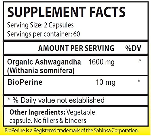 extra strength ashwagandha wellness capsules