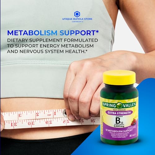 extra strength B12 for energy