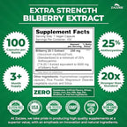 Extra strength bilberry antioxidant benefits