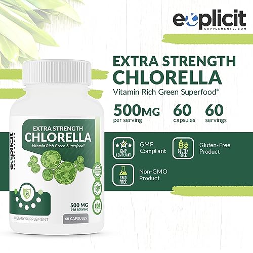 extra strength chlorella for vitality