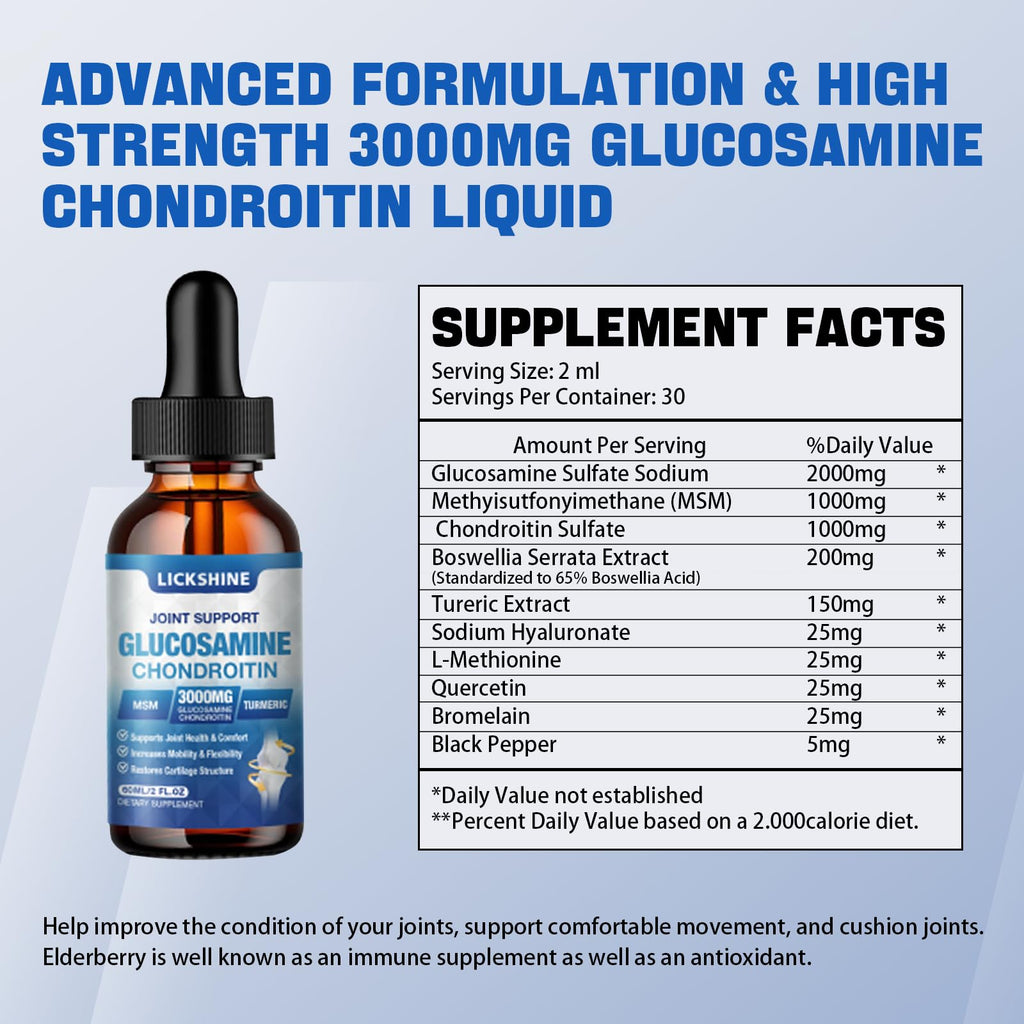 extra strength chondroitin liquid formula