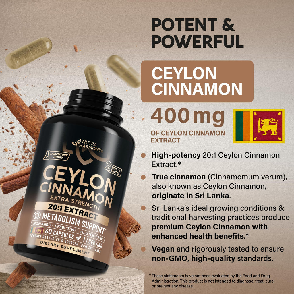 Extra strength cinnamon capsules Canada