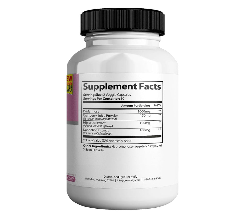 Extra strength cranberry supplement for women