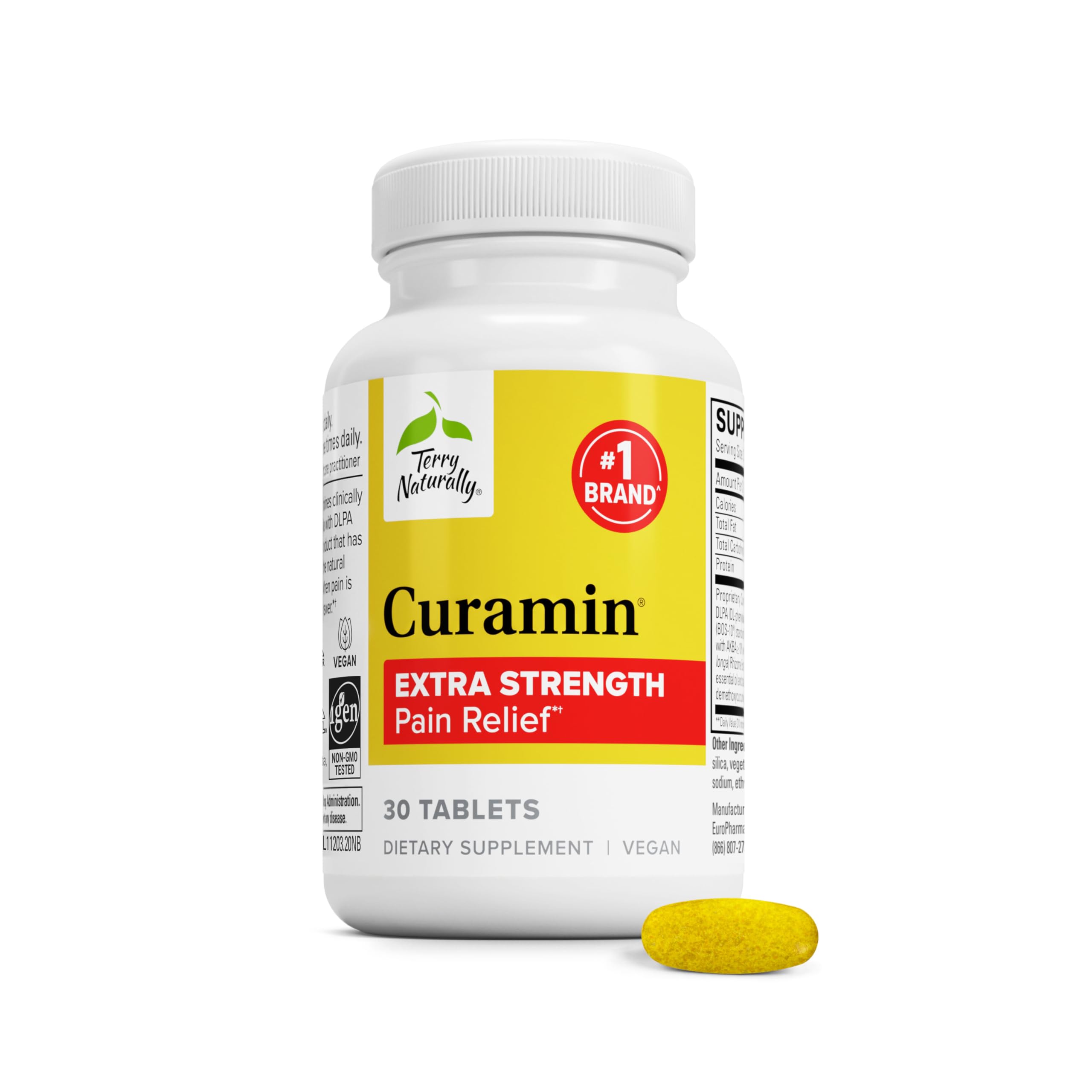 Extra strength curcumin for soreness