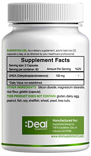 Extra strength DHEA for vitality