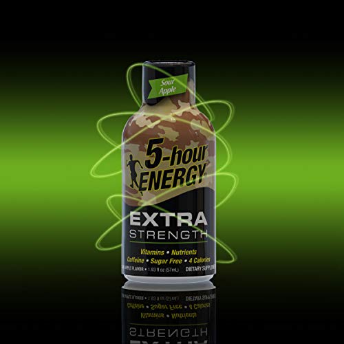 Extra strength energy boost drink