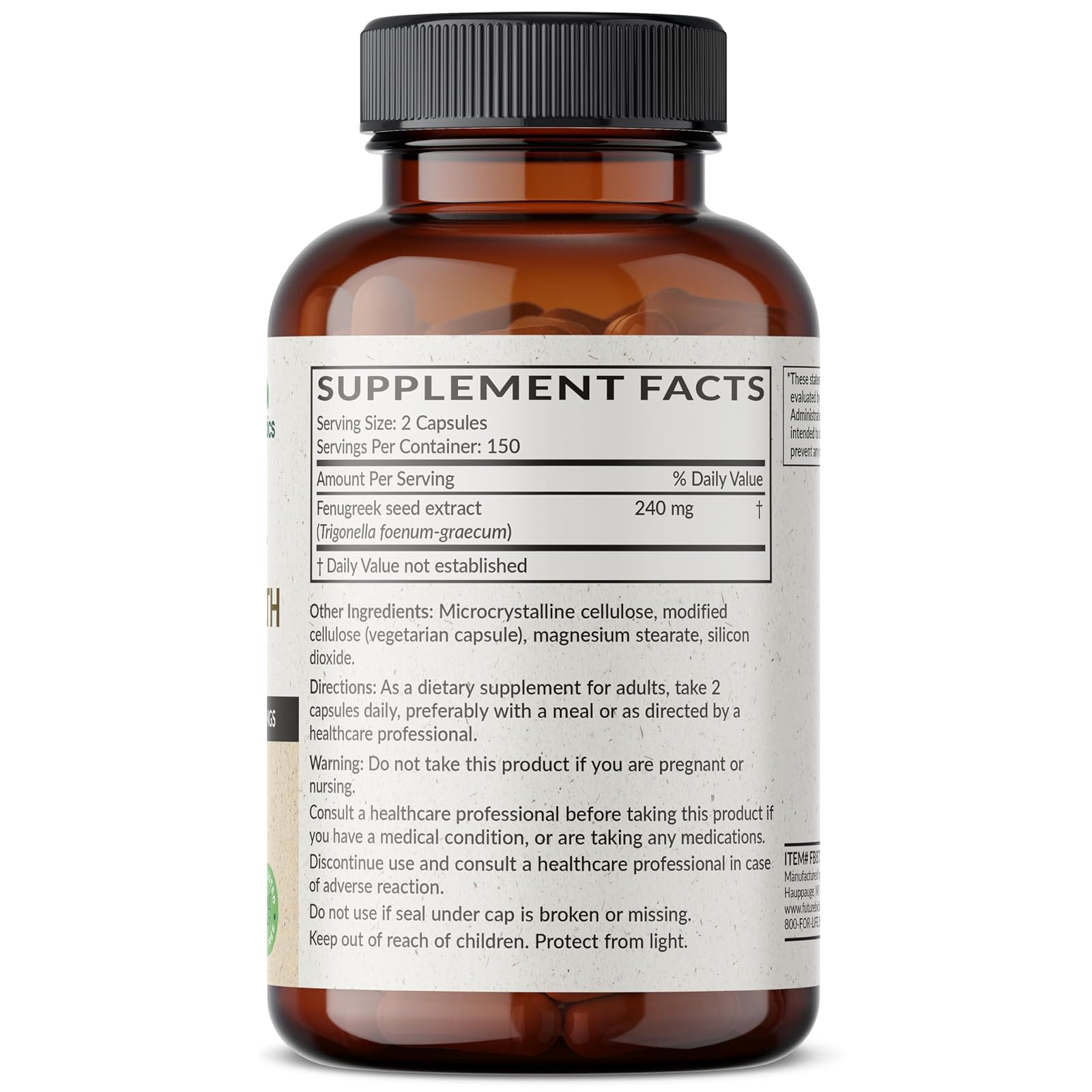 extra strength fenugreek vitamin a supplement