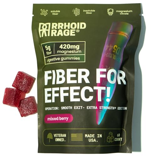 extra strength fiber gummies for digestion