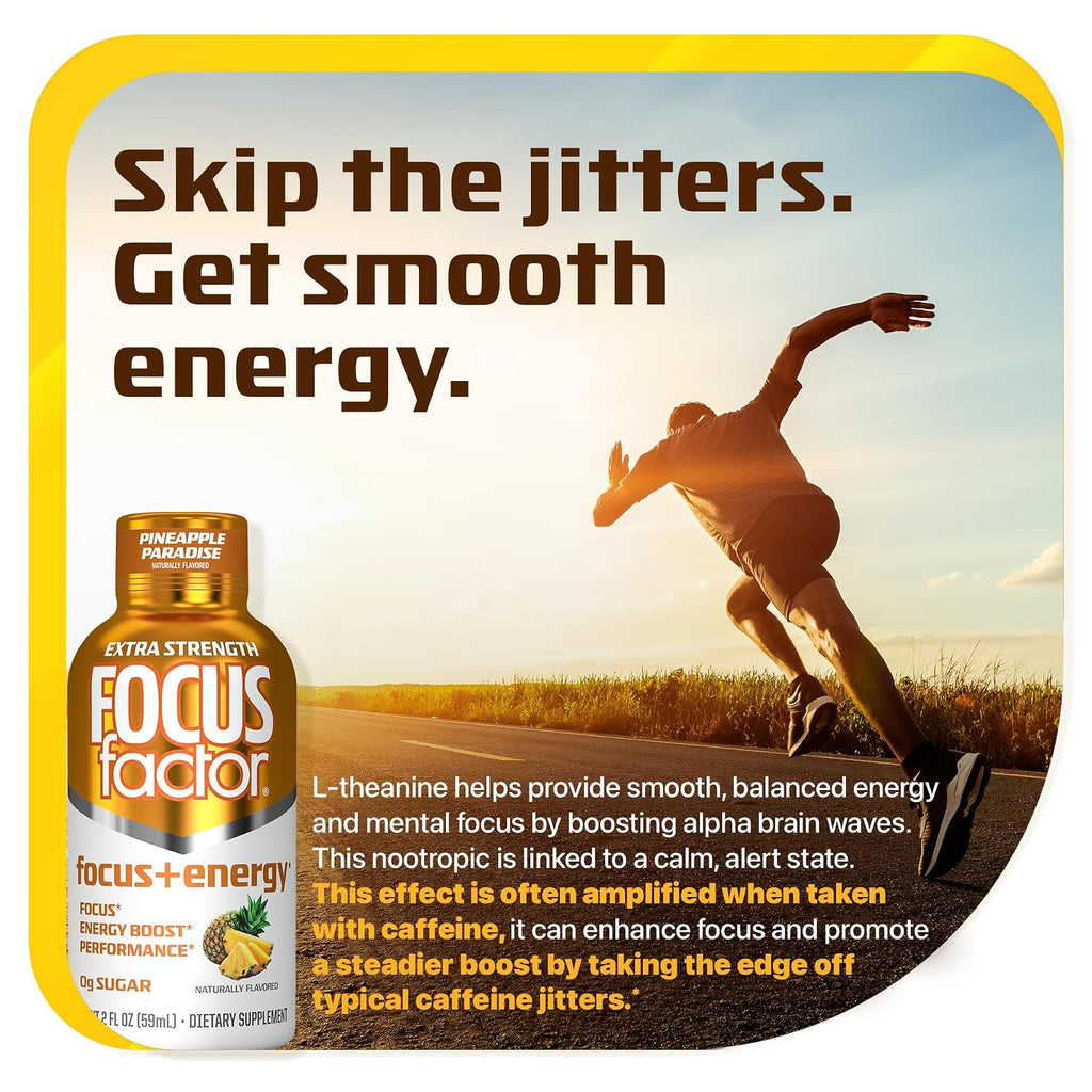 Extra strength focus and energy boost