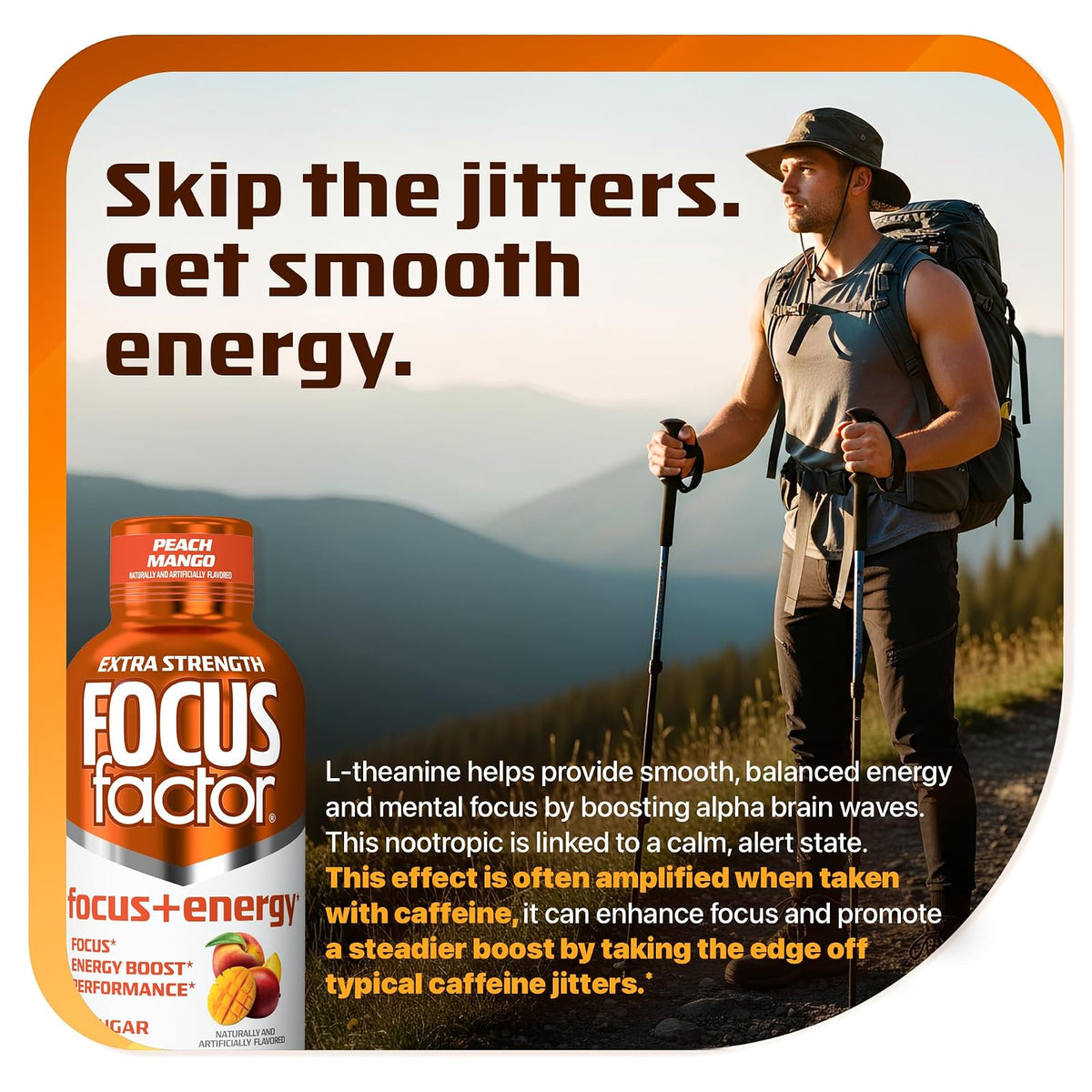 Extra strength focus energy boost