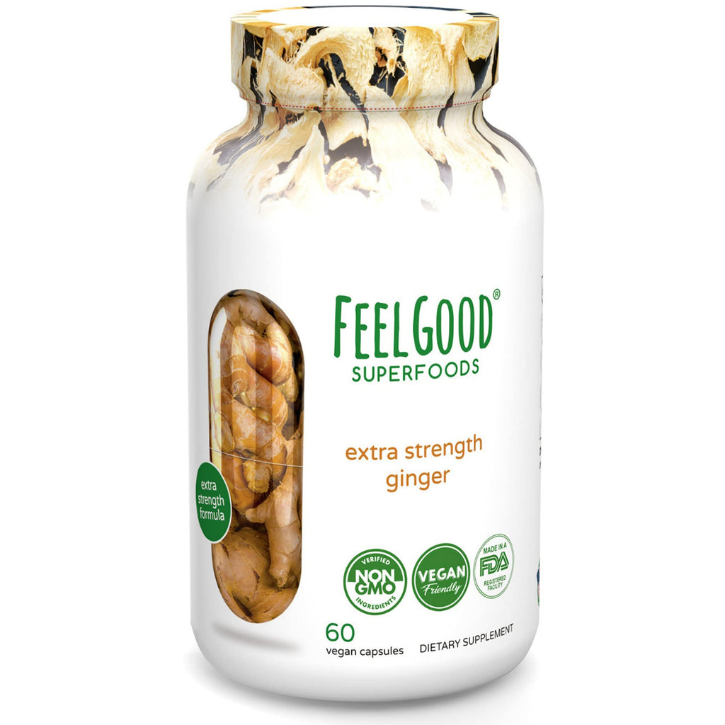 extra-strength ginger root capsules