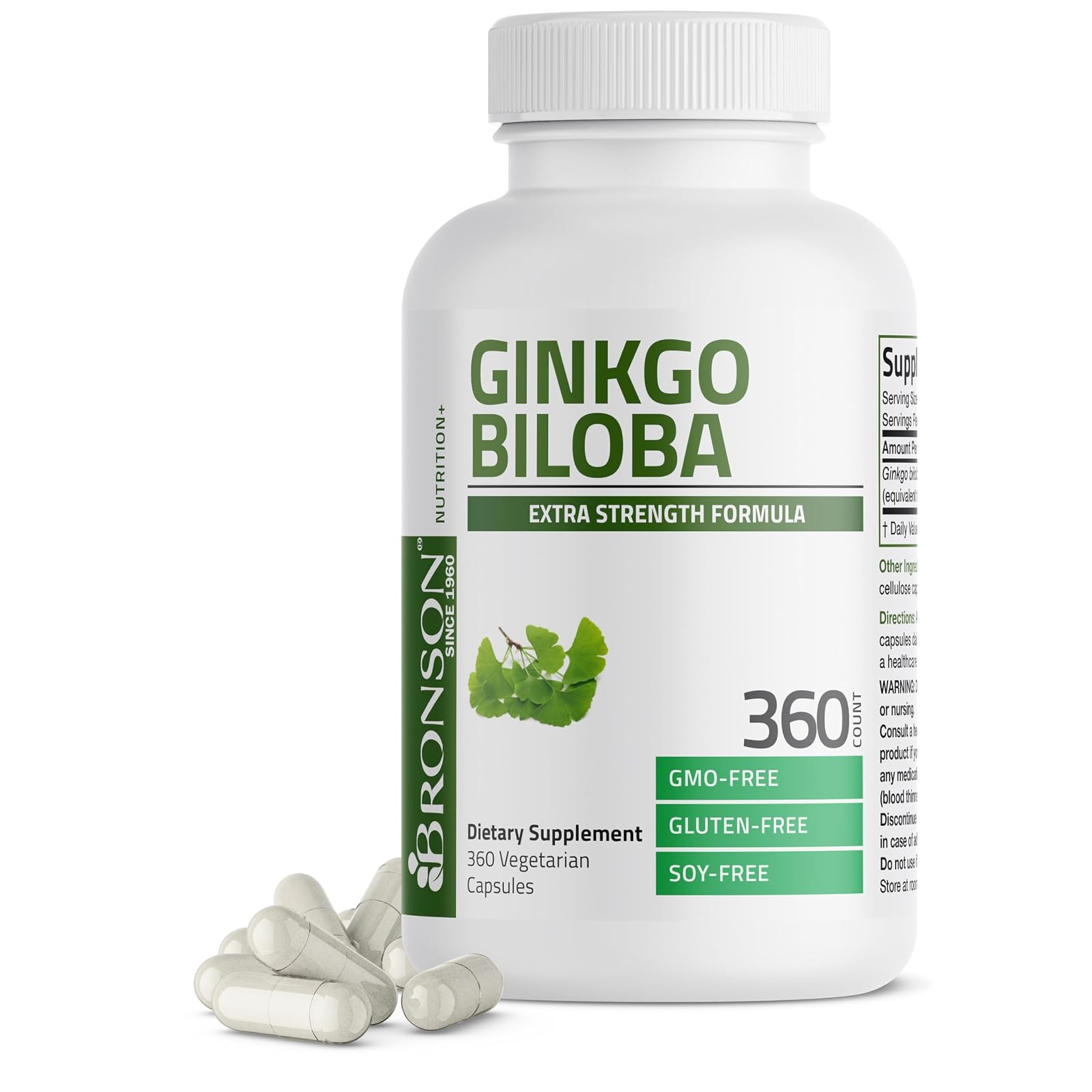 extra strength ginkgo biloba capsules