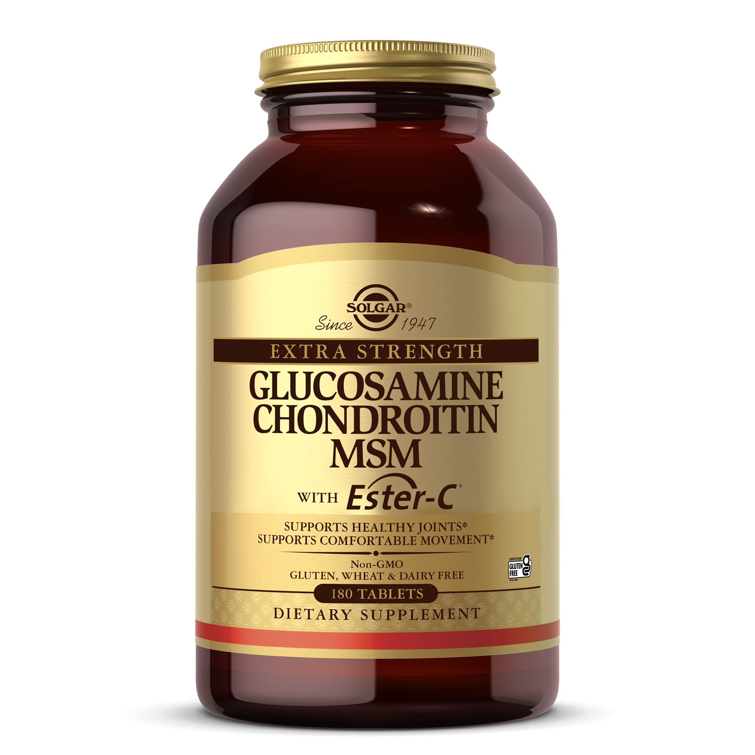Extra strength glucosamine chondroitin tablets