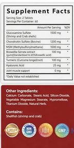 Extra strength glucosamine tablets for mobility