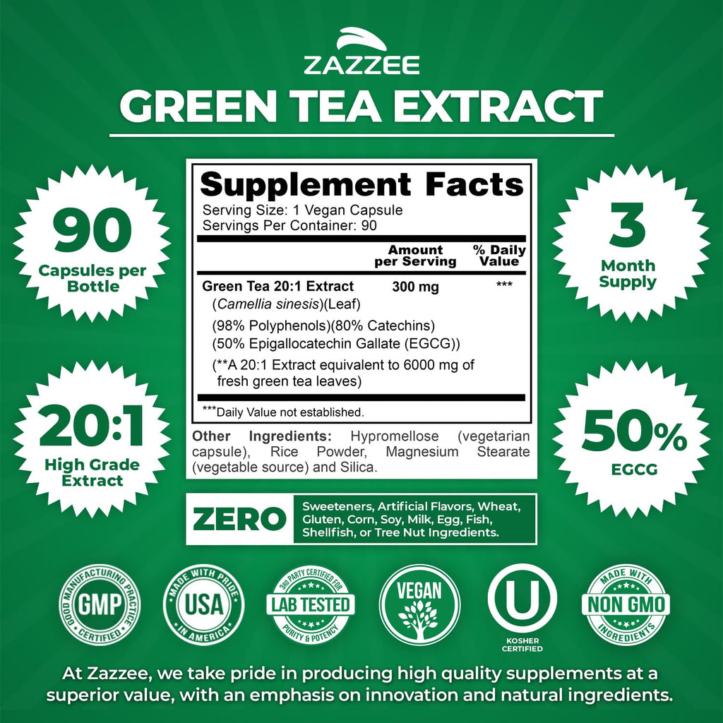 extra strength green tea extract benefits