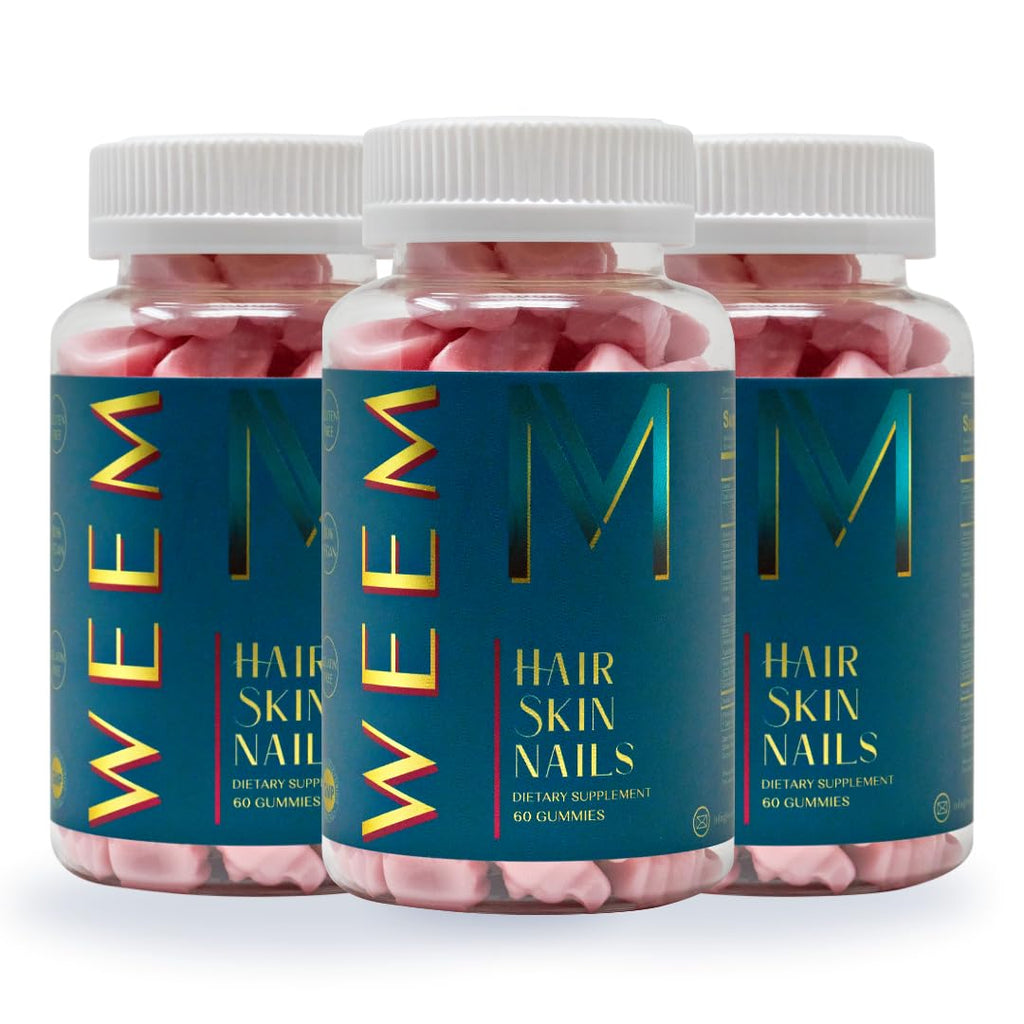 extra strength hair skin & nails gummies
